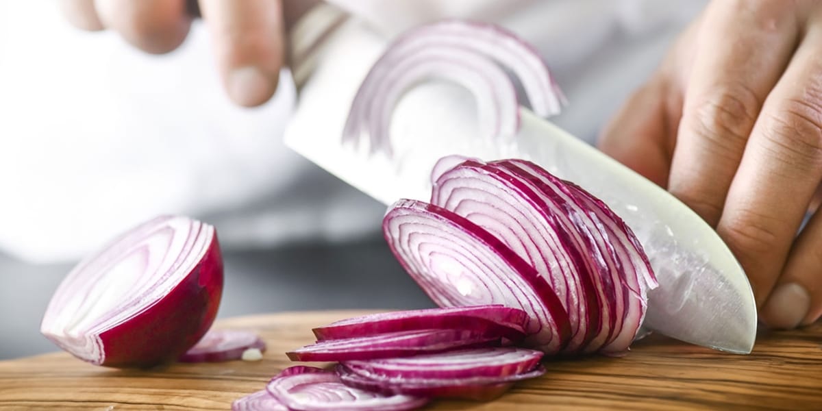 Cebolas cortadas, um grande perigo a saúde humana