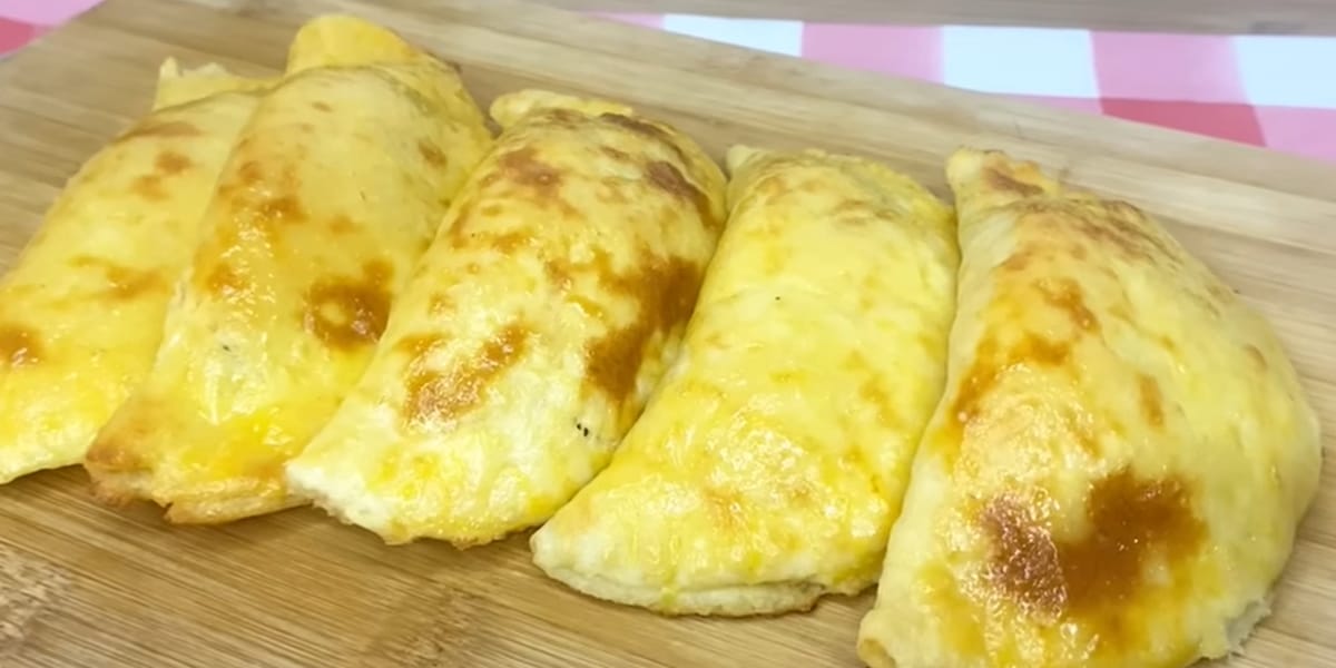 Massa de pastel zero carboidratos feito com 2 ingredientes - Emagrecer ...